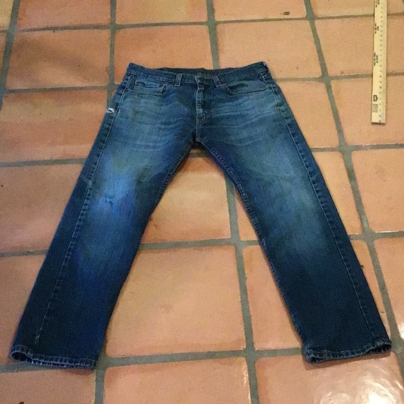 Levi's | Jeans | Levis Blue Relaxed Jeans With Livedin Look 32x3 Mens ...